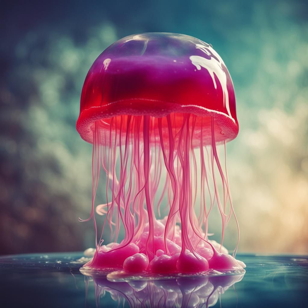 A jelly world - AI Generated Artwork - NightCafe Creator