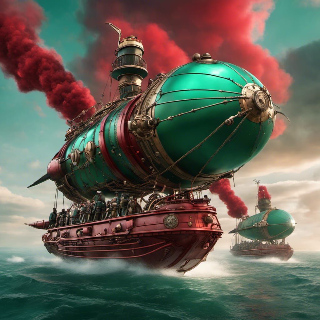 airship cruiser : r/nightcafe