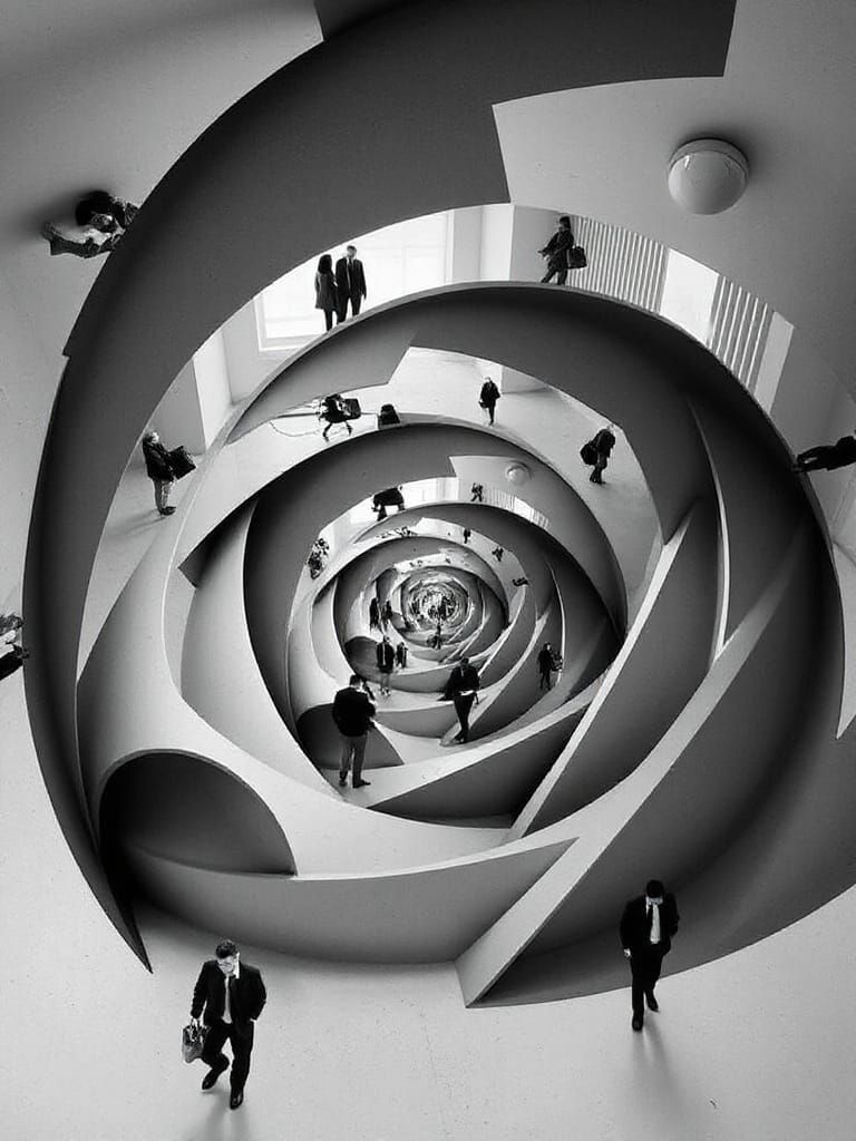 Overlap 2/4 - Surrealistic Void in Cosmic Overlap