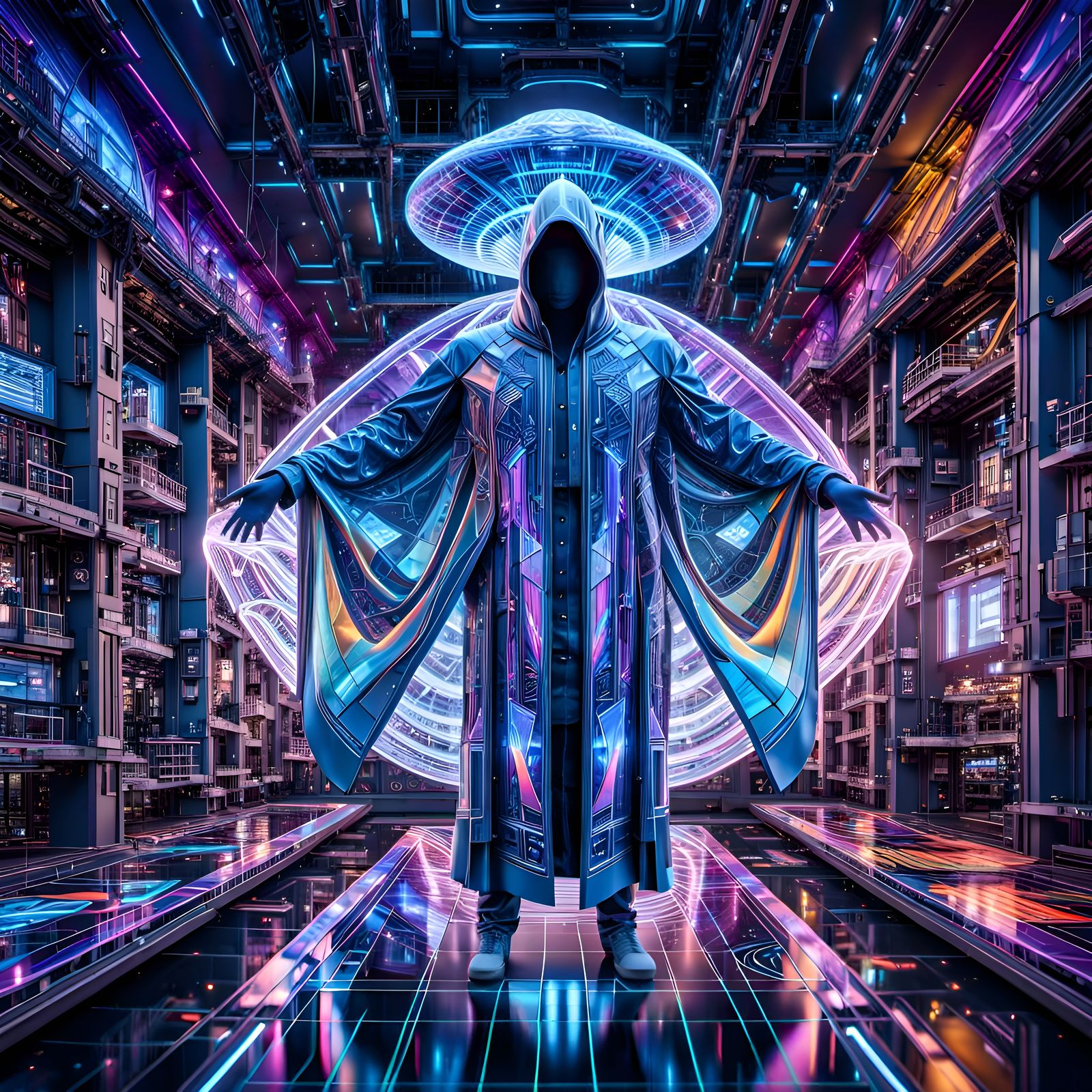 Inside The Matrix - AI Generated Artwork - NightCafe Creator