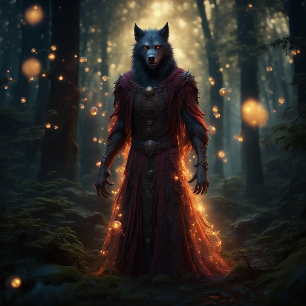 Werewolf - AI Generated Artwork - NightCafe Creator