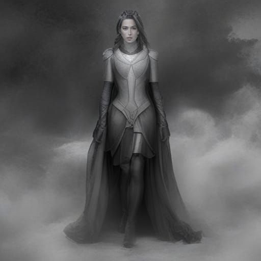 black void woman - AI Generated Artwork - NightCafe Creator