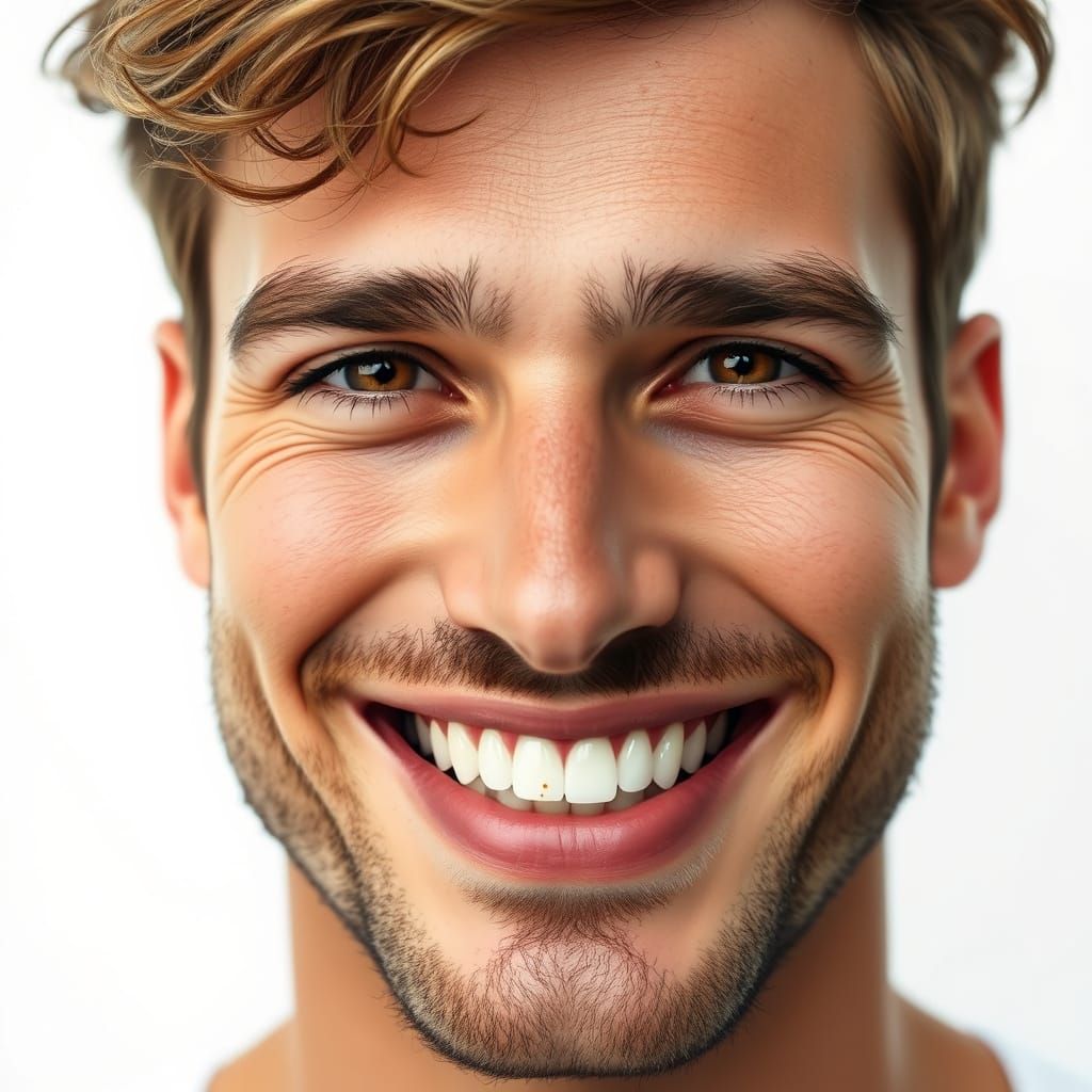 Dazzling Close-Up Portrait in Hyper-Realistic Styl... - AI Art