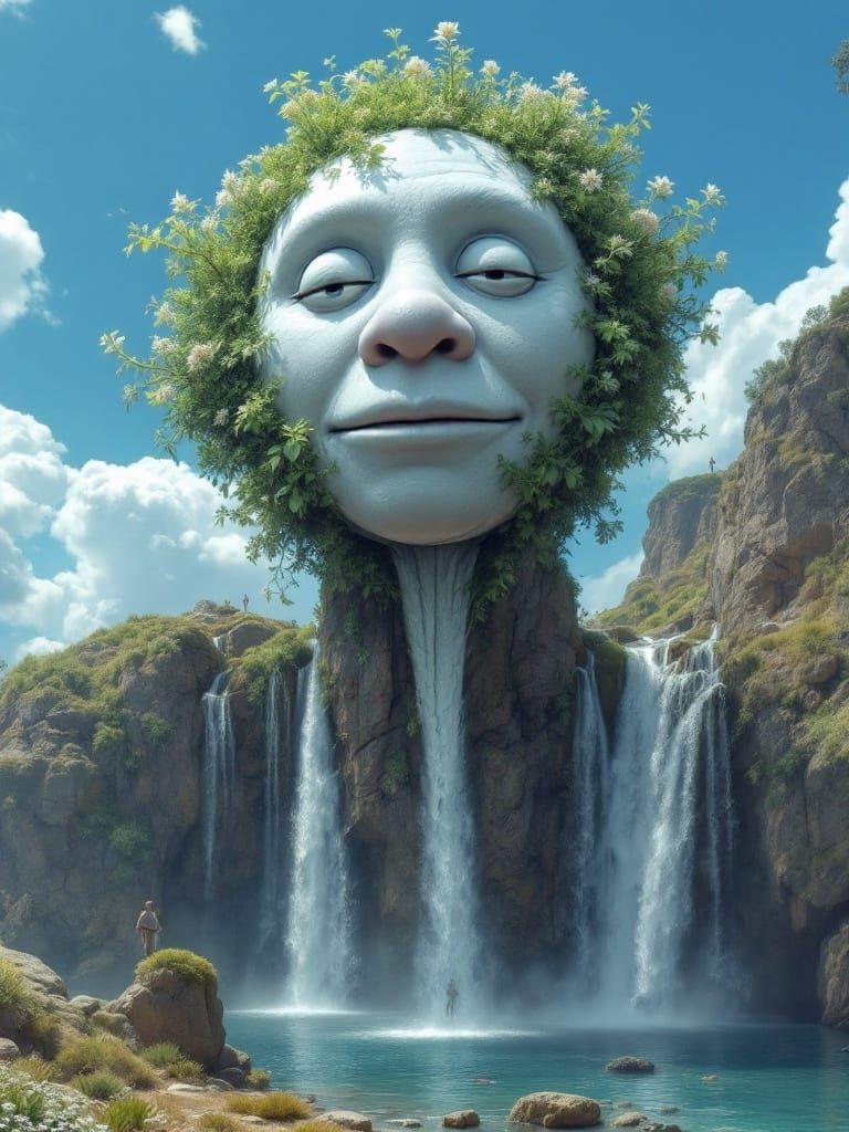 Antigravity Giant Friendly Monstecating Muppet Head