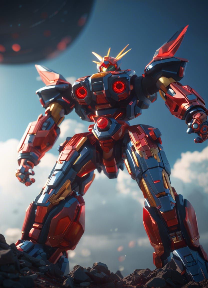 Daitarn 3 - AI Generated Artwork - NightCafe Creator