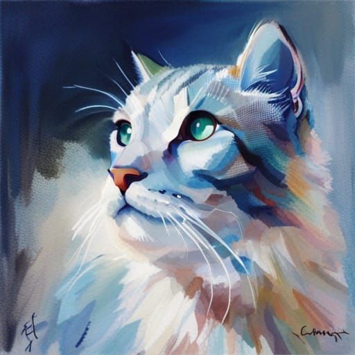 Cat - AI Generated Artwork - NightCafe Creator