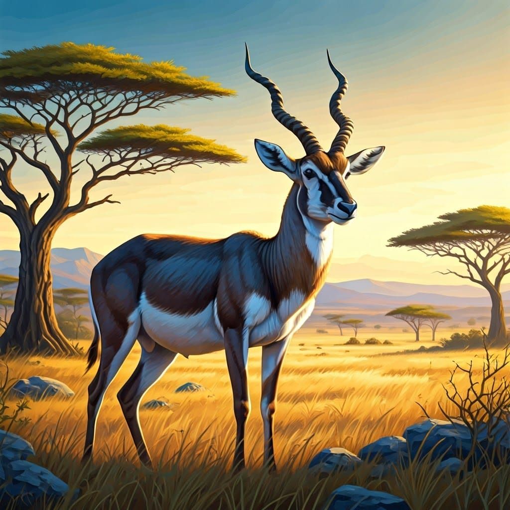Extinct Creatures,Bluebuck - Extinct Creatures,Bluebuck
