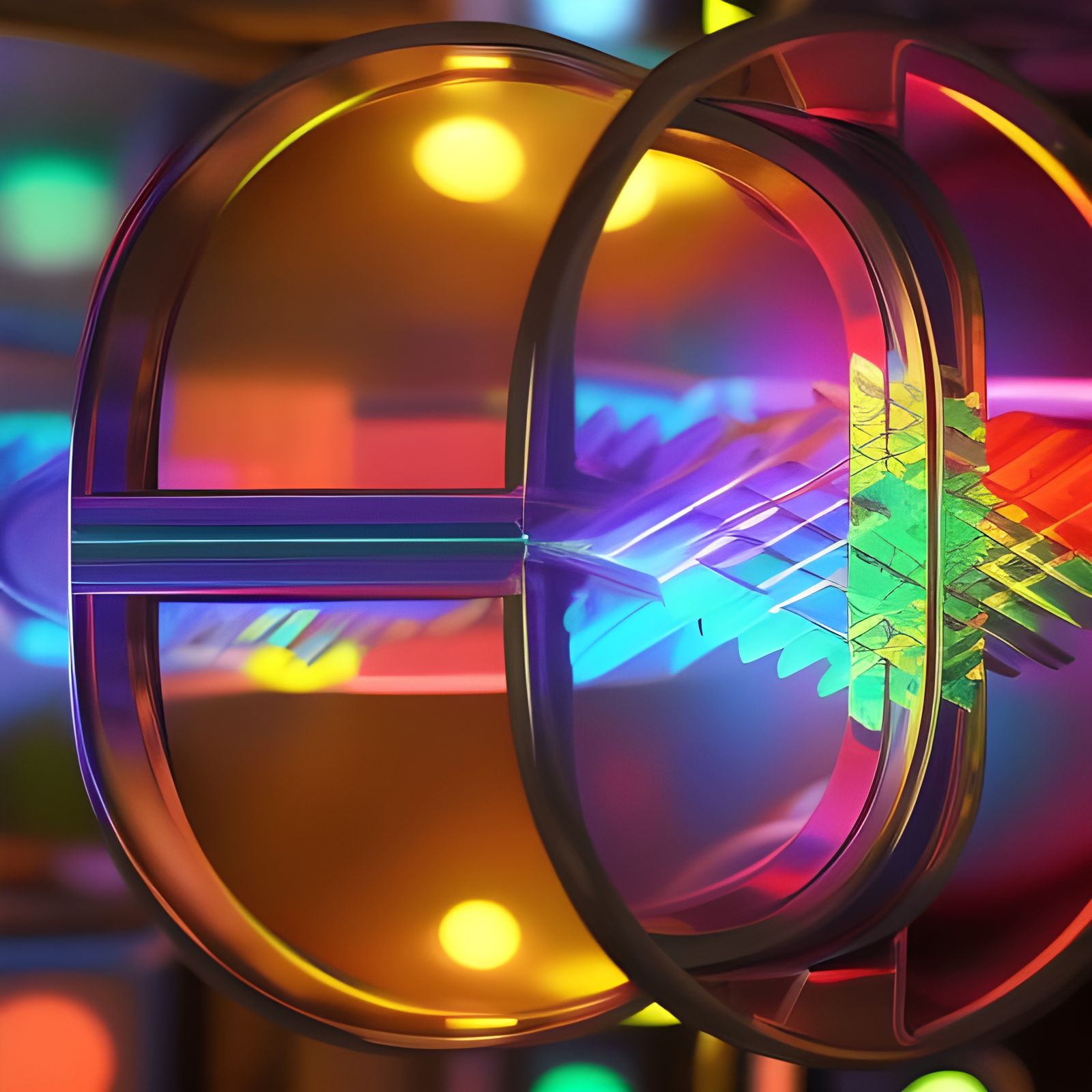 Glass Abstract - AI Generated Artwork - NightCafe Creator