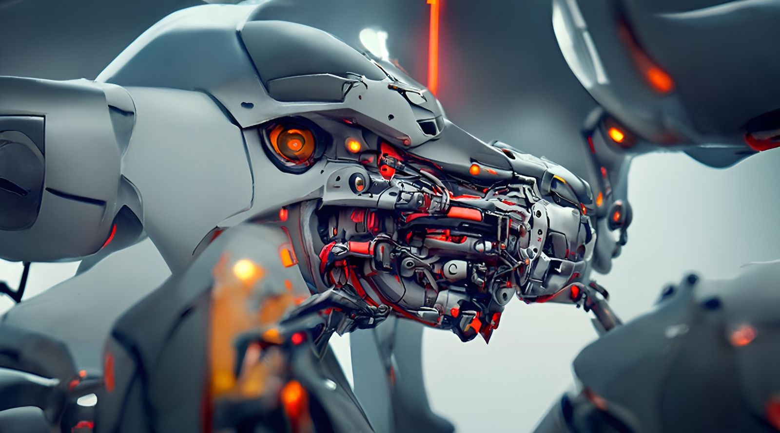 Mecha Hybrid - AI Generated Artwork - NightCafe Creator