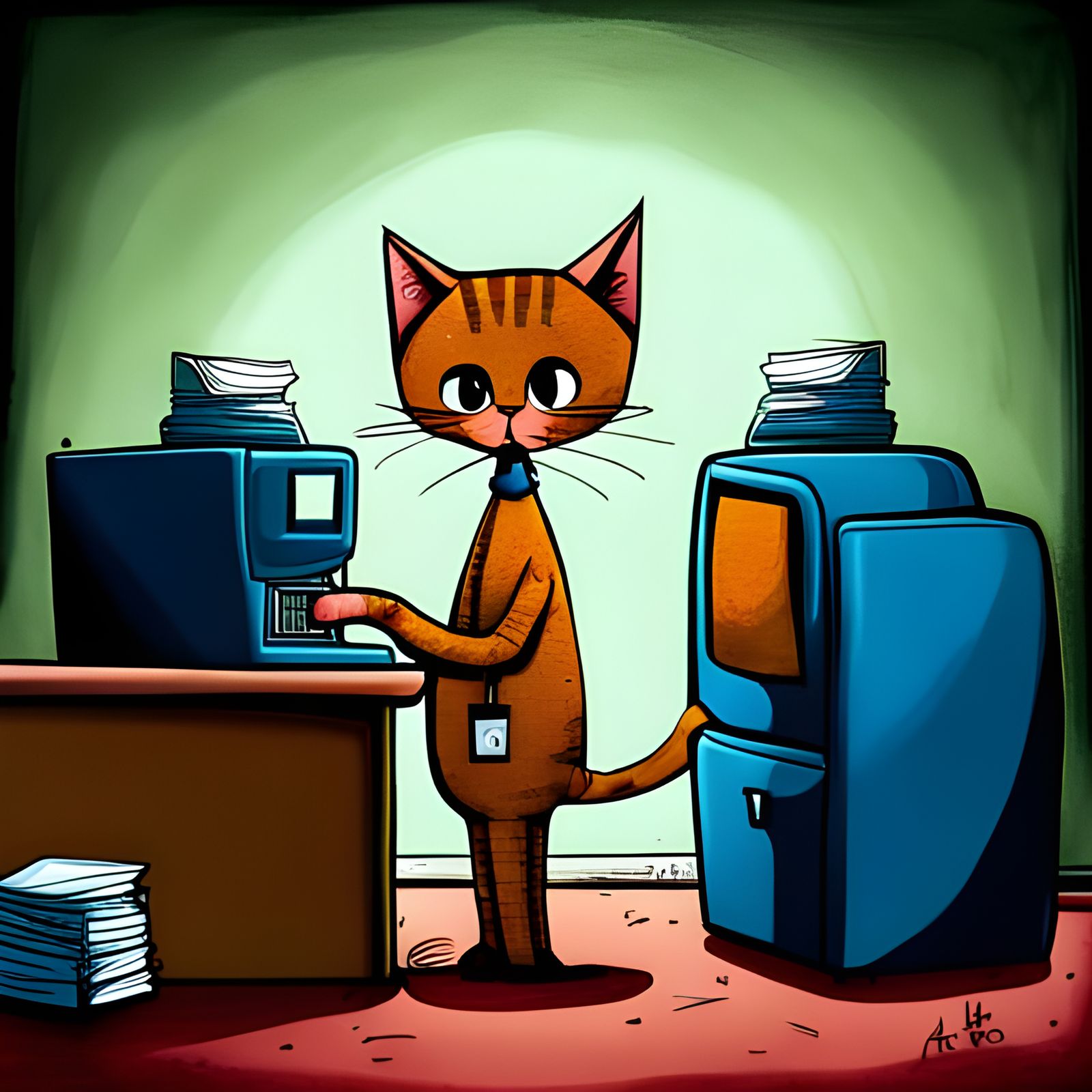 CopyCat 🐱 - AI Generated Artwork - NightCafe Creator