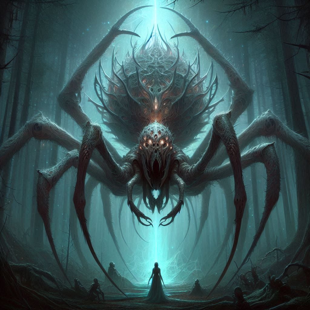 Spiders - AI Generated Artwork - NightCafe Creator