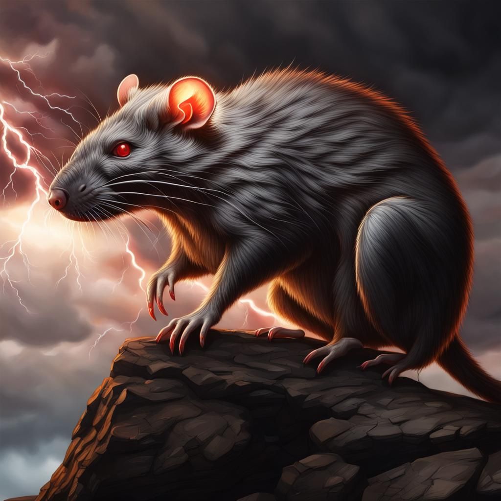 Rattus. Nemesis of the devil cat Felintrovik. Emperor of verminilla ...