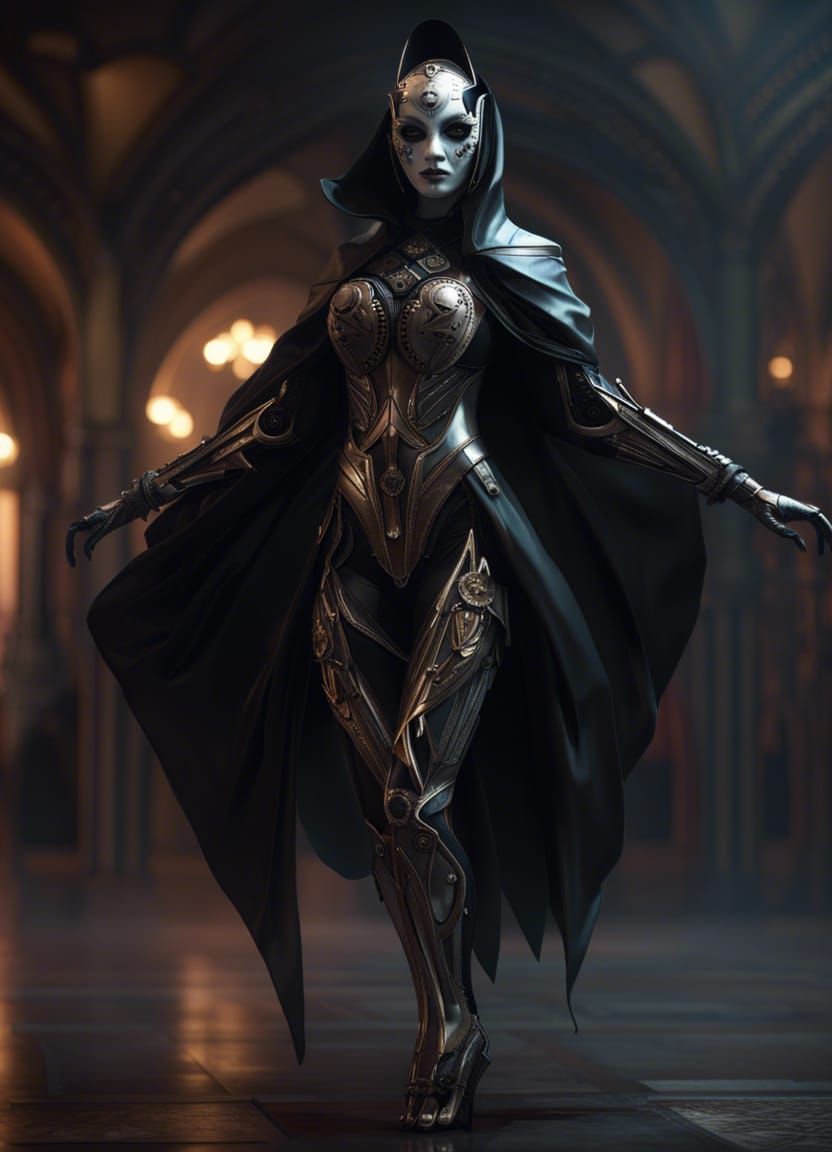 Venician Clockwork Assassin. RPG Charcter Concept - AI Generated ...