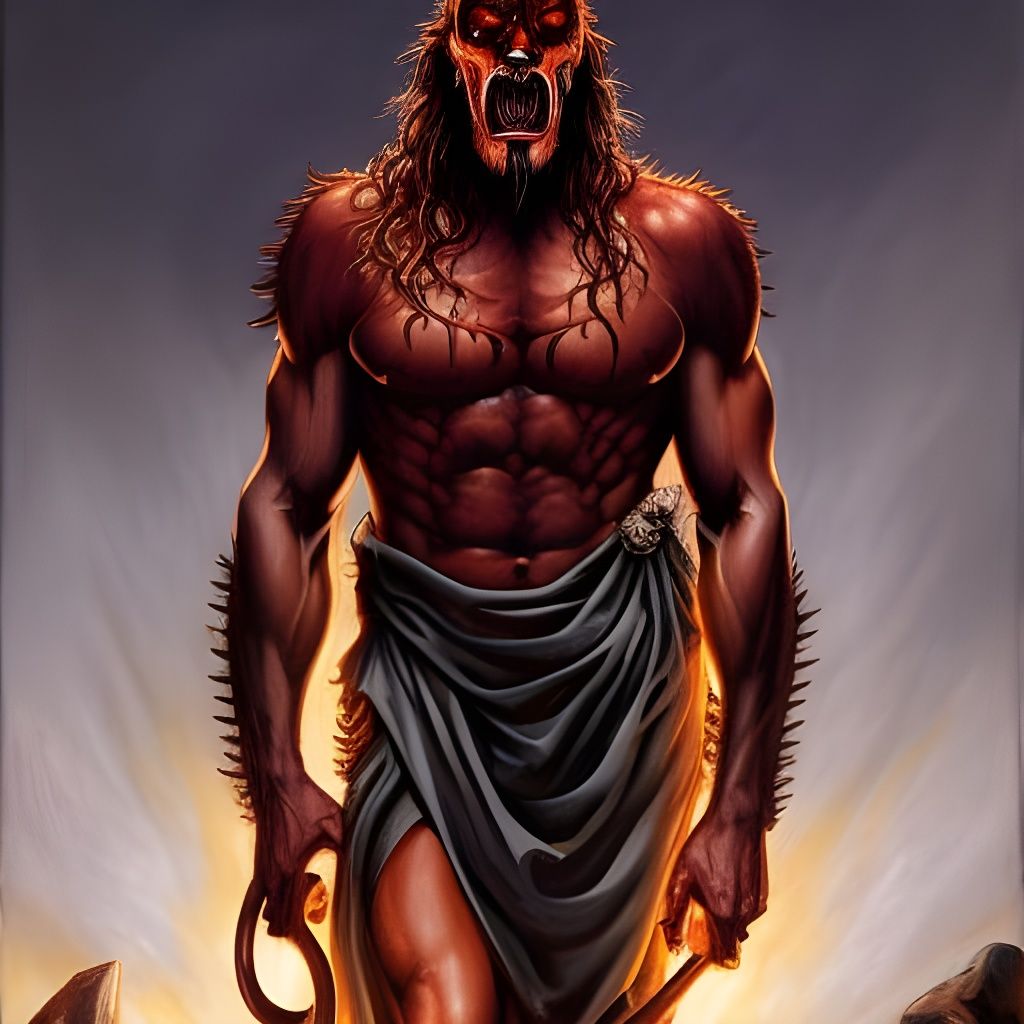 🔥Demon🔥 - AI Generated Artwork - NightCafe Creator