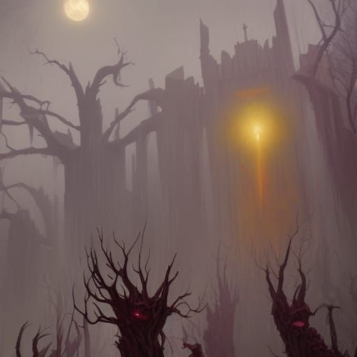 Hellscape - AI Generated Artwork - NightCafe Creator