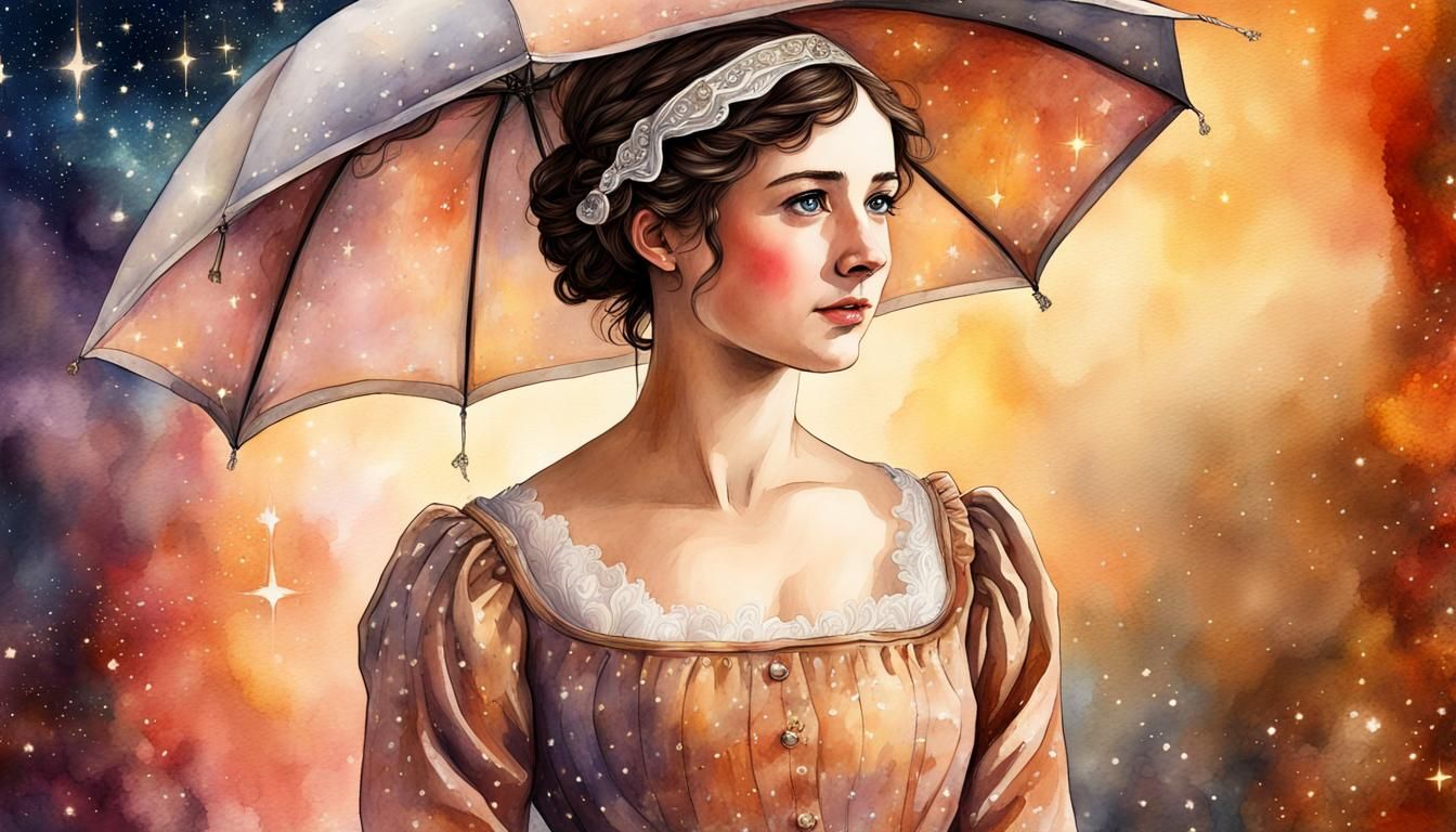 Jane Austen art - AI Generated Artwork - NightCafe Creator