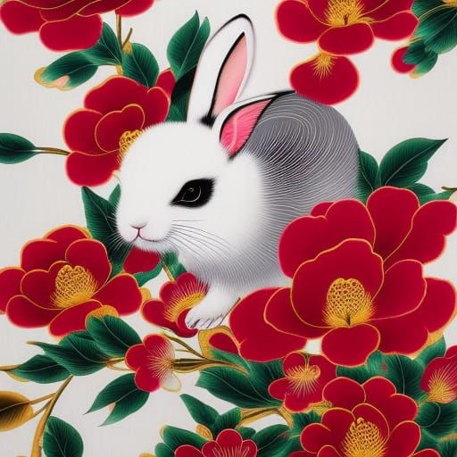 Year of the Rabbit - AI Generated Artwork - NightCafe Creator