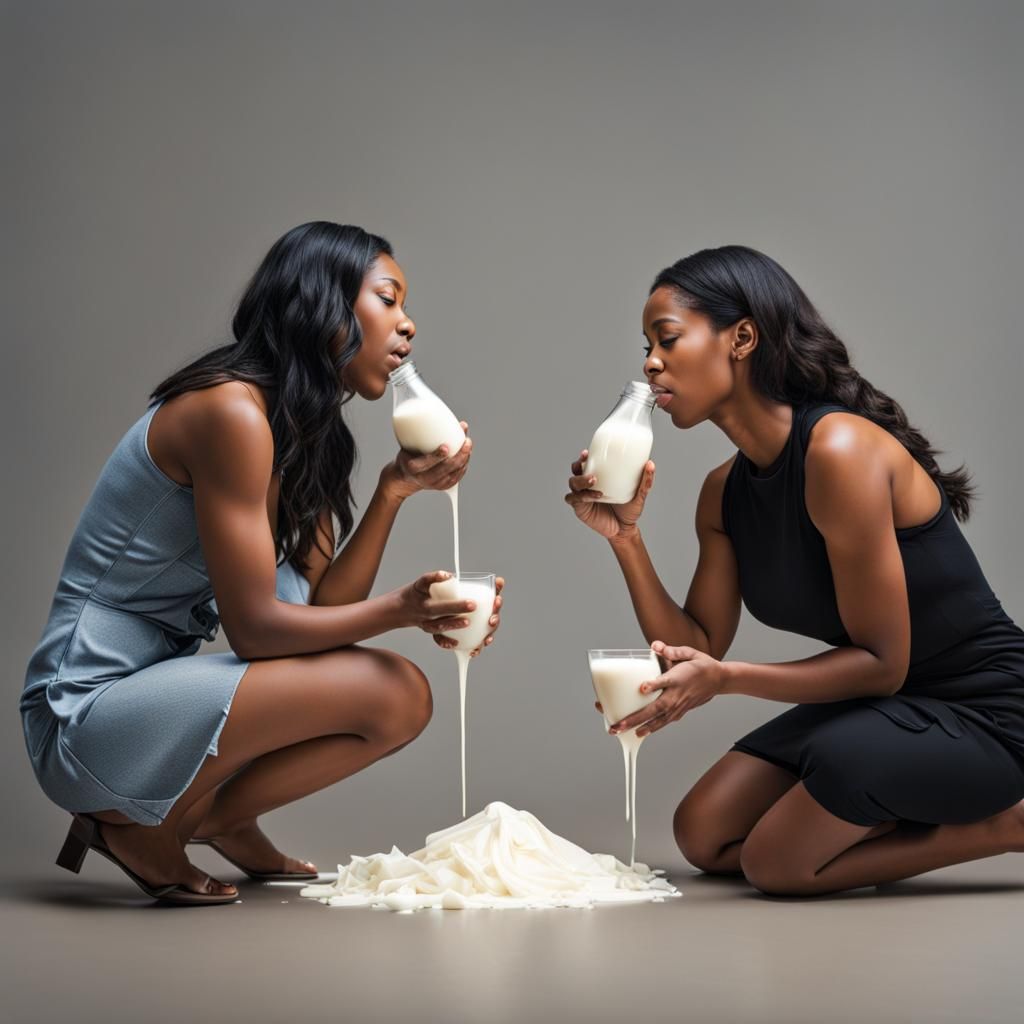 Got milk? - AI Generated Artwork - NightCafe Creator