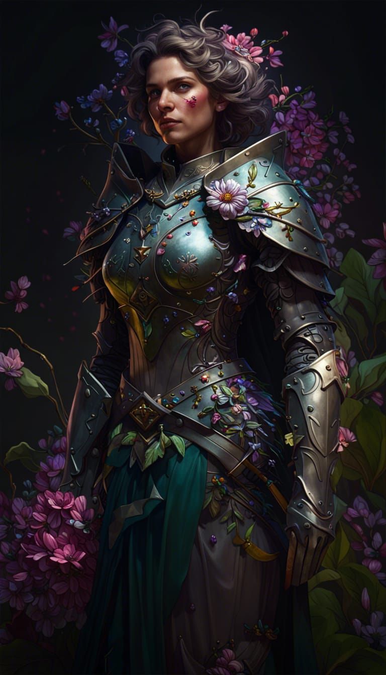 A Knight Of Spring... - AI Generated Artwork - NightCafe Creator