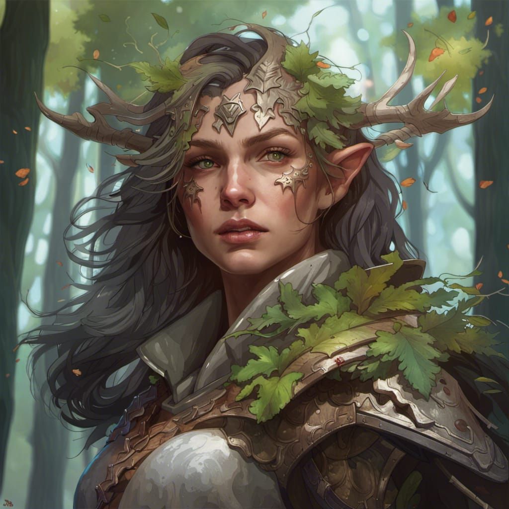 Treant Queen (Human Avatar) - AI Generated Artwork - NightCafe Creator