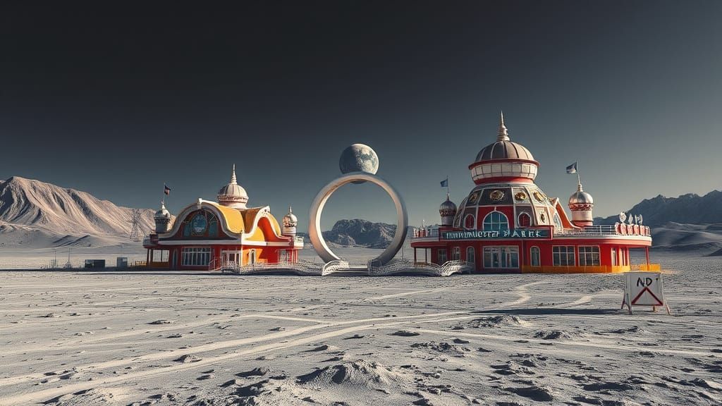 The Wonder Theme Park, a dream amusement park built on the vast land on ...