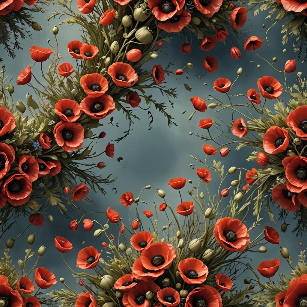 Poppy Art - AI Generated Artwork - NightCafe Creator