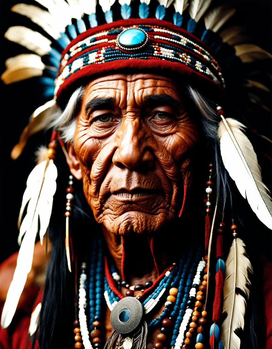 Eternal Echoes: The Wrinkled Face of Ancestral Knowledge