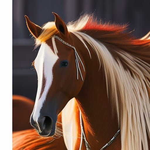 💙🔸️💜Pixie Horse💜🔸️💙 - AI Generated Artwork - NightCafe Creator