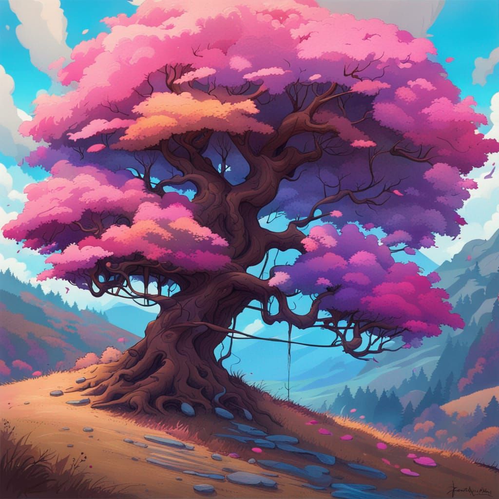 tree - AI Generated Artwork - NightCafe Creator