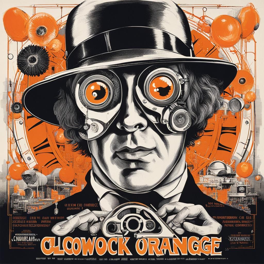 Clockwork Orange - AI Generated Artwork - NightCafe Creator