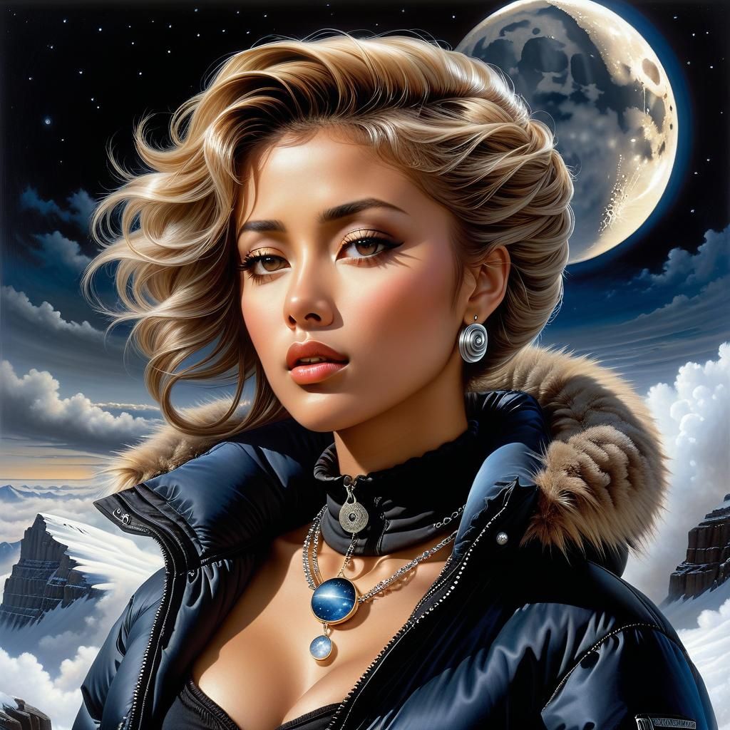 Ultra super sharp photorealistic beautiful and stunning lady, light ...