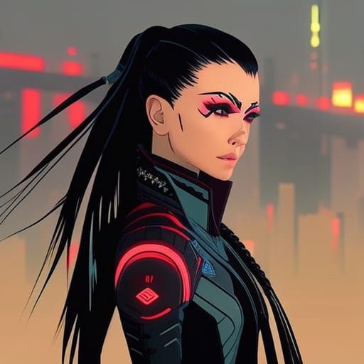 Post-Apocalypse Cyber-scout - AI Generated Artwork - NightCafe Creator