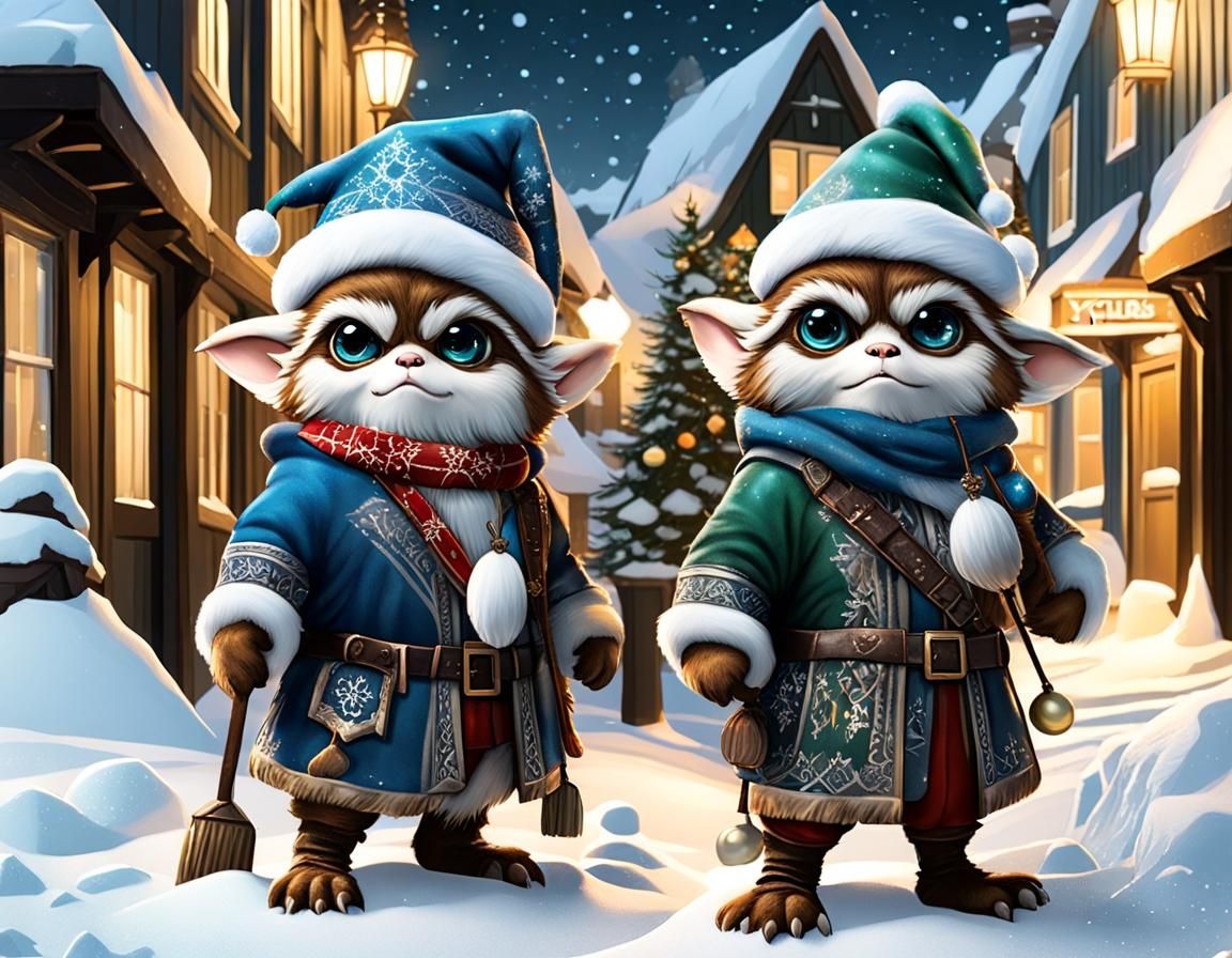 Young Yule Lads ! Icelandic Christmas Lore - AI Generated Artwork ...