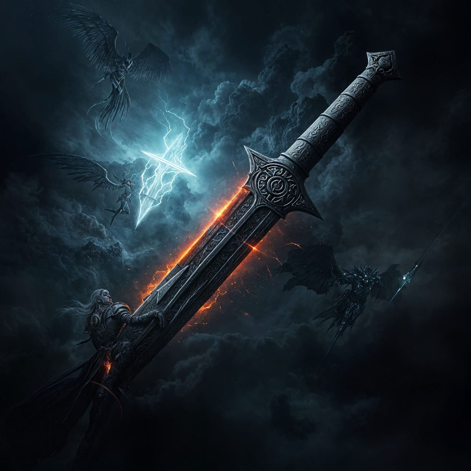 Soul Severing Dagger of Dark Intent - AI Art