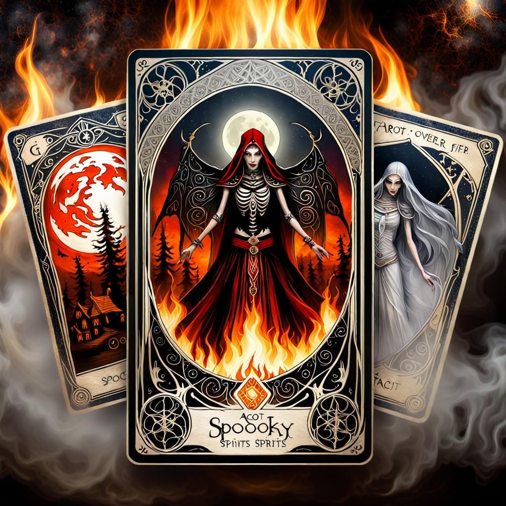 Magical Tarot Cards - AI Generated Artwork - NightCafe Creator
