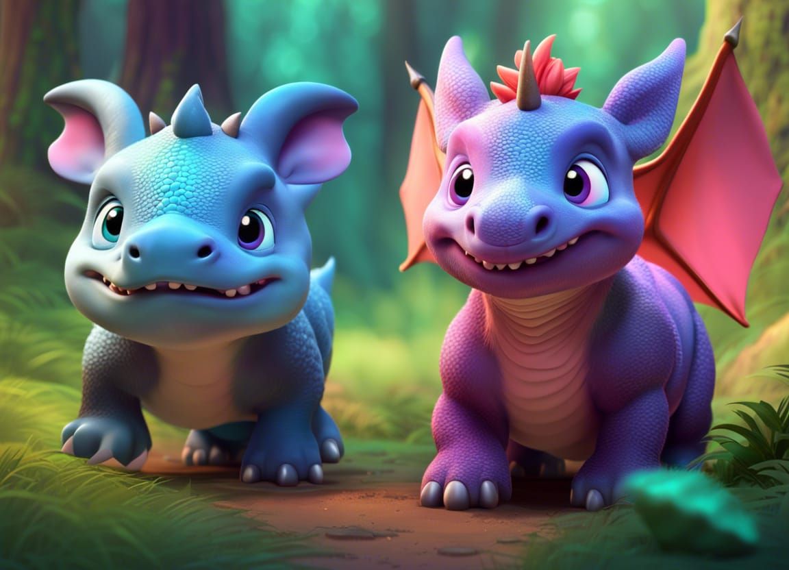 Bippy and Bopu - AI Generated Artwork - NightCafe Creator