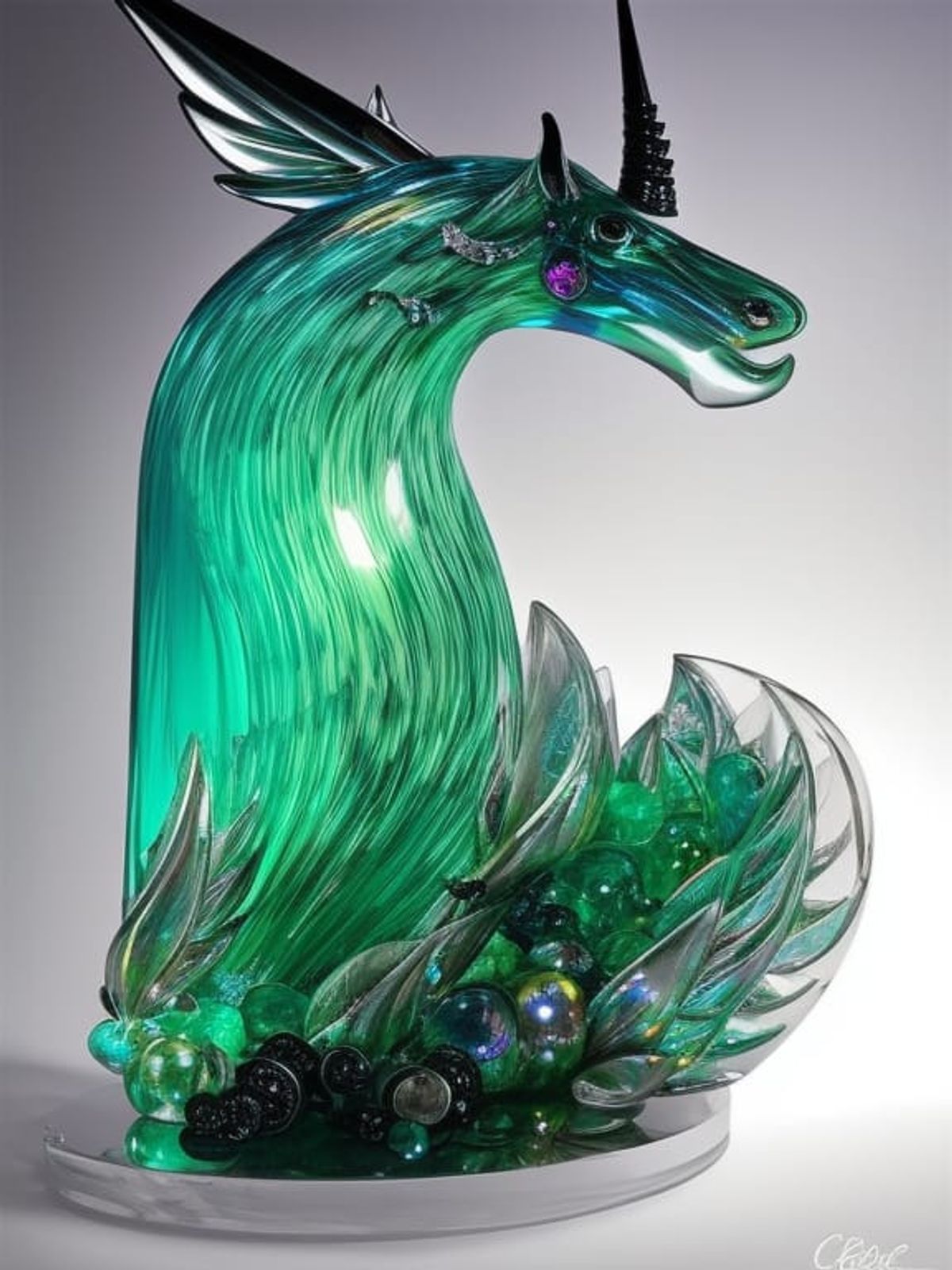 Glass Art 3 - AI Generated Artwork - NightCafe Creator