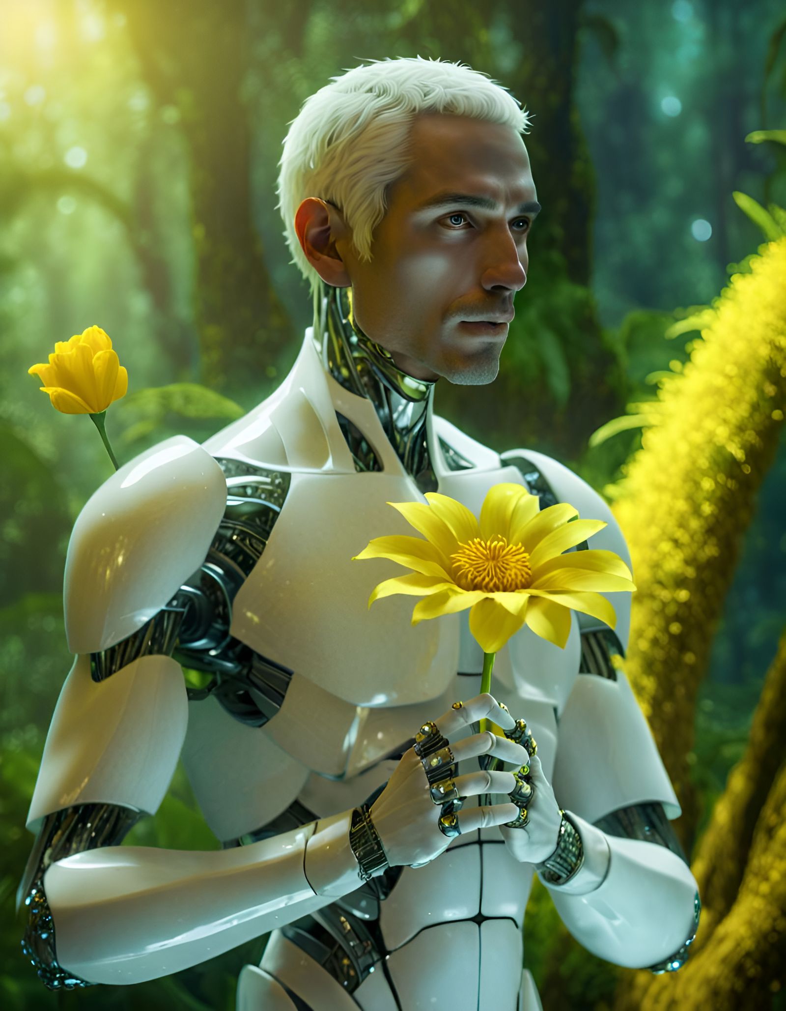AI gardener - AI Generated Artwork - NightCafe Creator