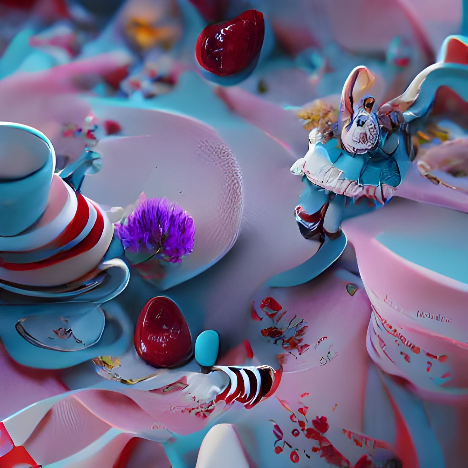 Alice in wonderland - AI Generated Artwork - NightCafe Creator