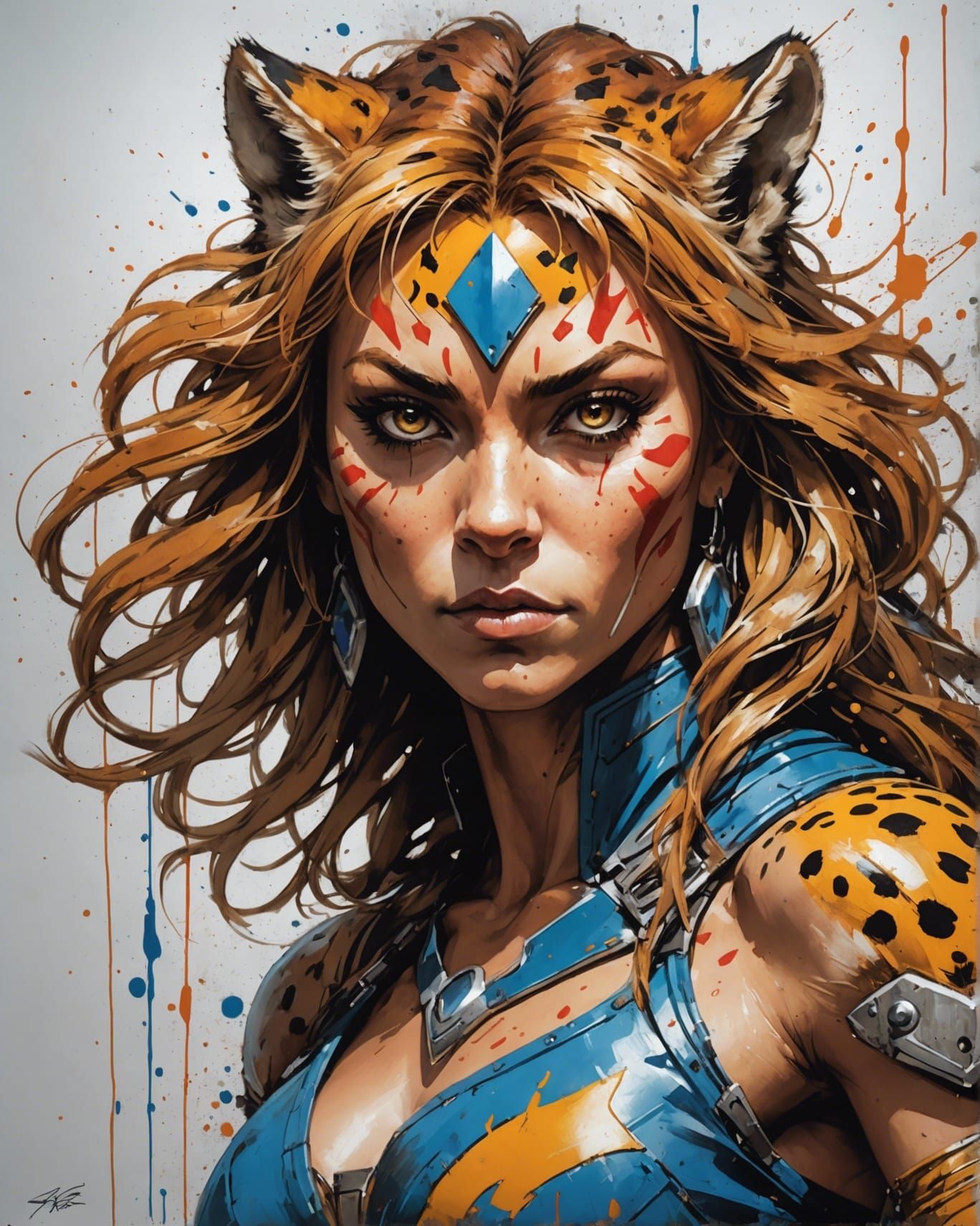 Thundercats Cheetara - AI Generated Artwork - NightCafe Creator