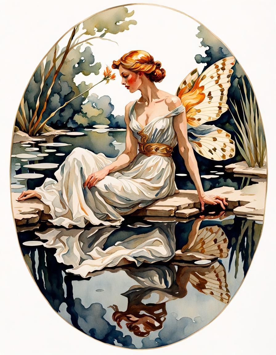 Fairy - AI Generated Artwork - NightCafe Creator