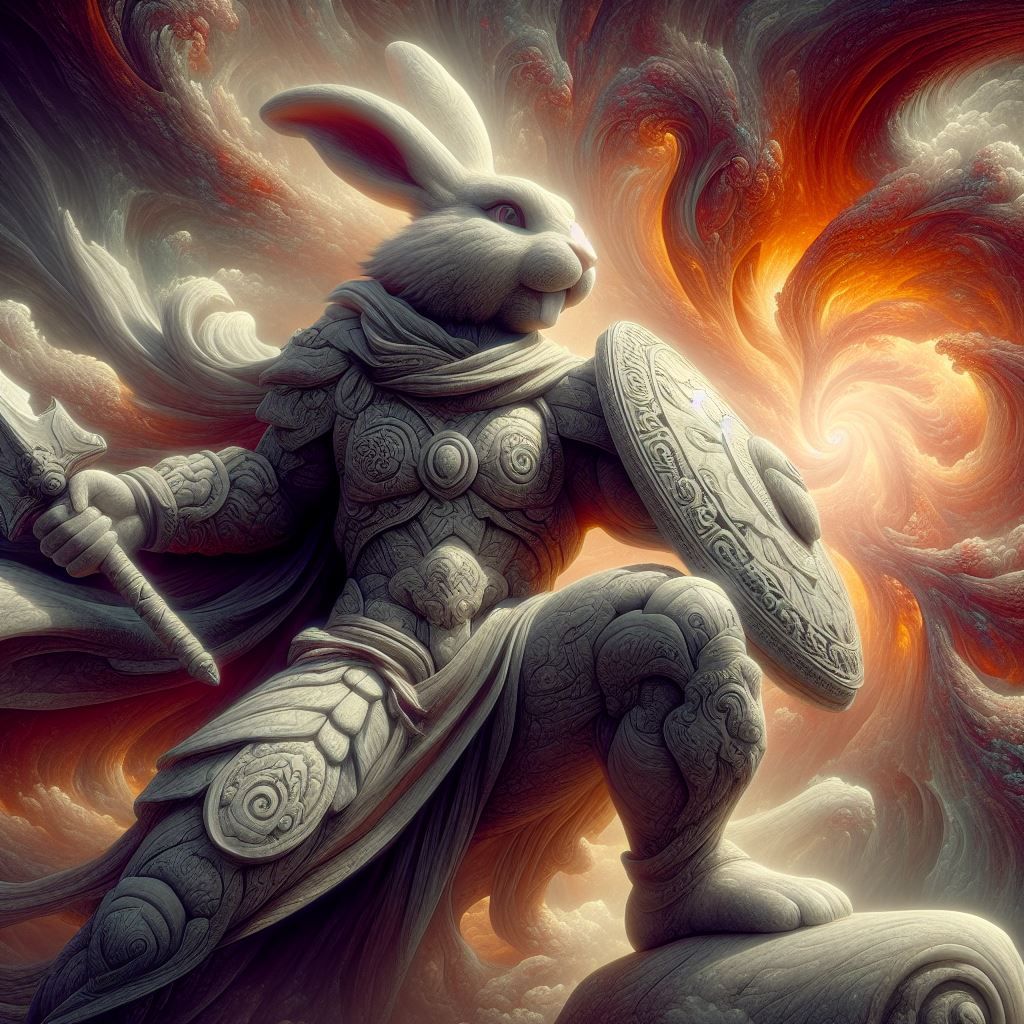 Epic Bunny - AI Generated Artwork - NightCafe Creator