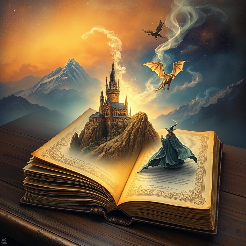 The Enchanted Chronicles: A Tale of Magic and Dragons