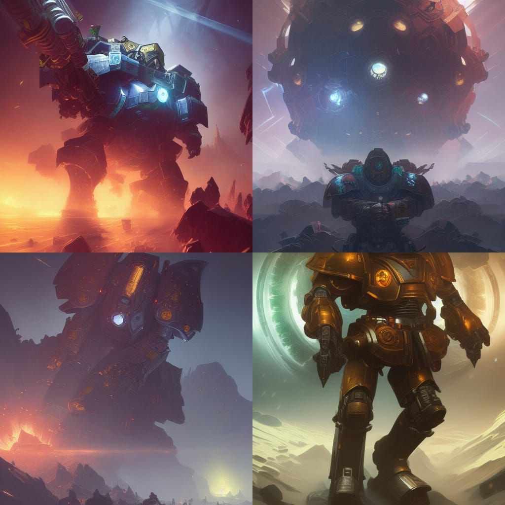 Tau Earth Caste, Warhammer 40k, Warhammer 40000 : r/nightcafe