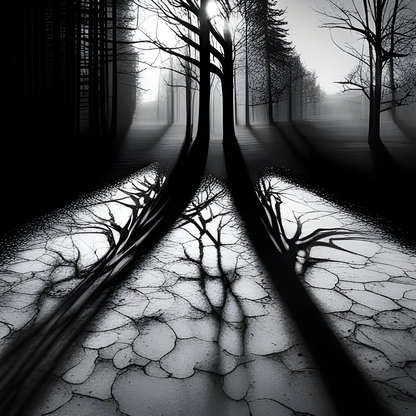 In the Dark Shadows - AI Generated Artwork - NightCafe Creator