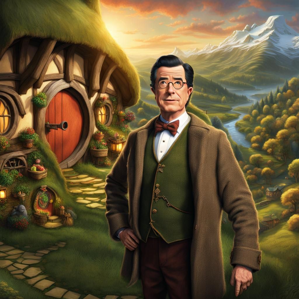 Colbert of the Shire - AI Generated Artwork - NightCafe Creator