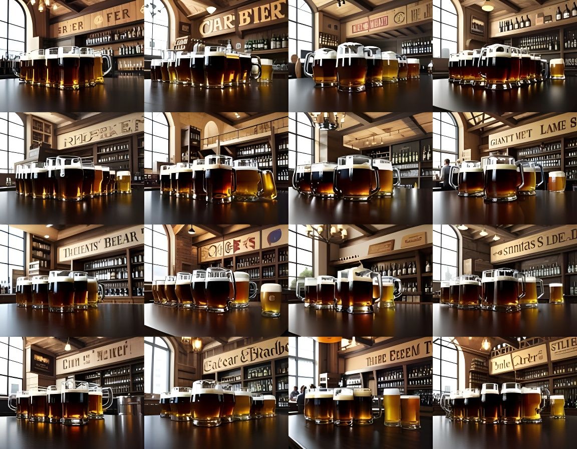 giant beer mugs - Giant Beer Mugs in a Vibrant Color Palette