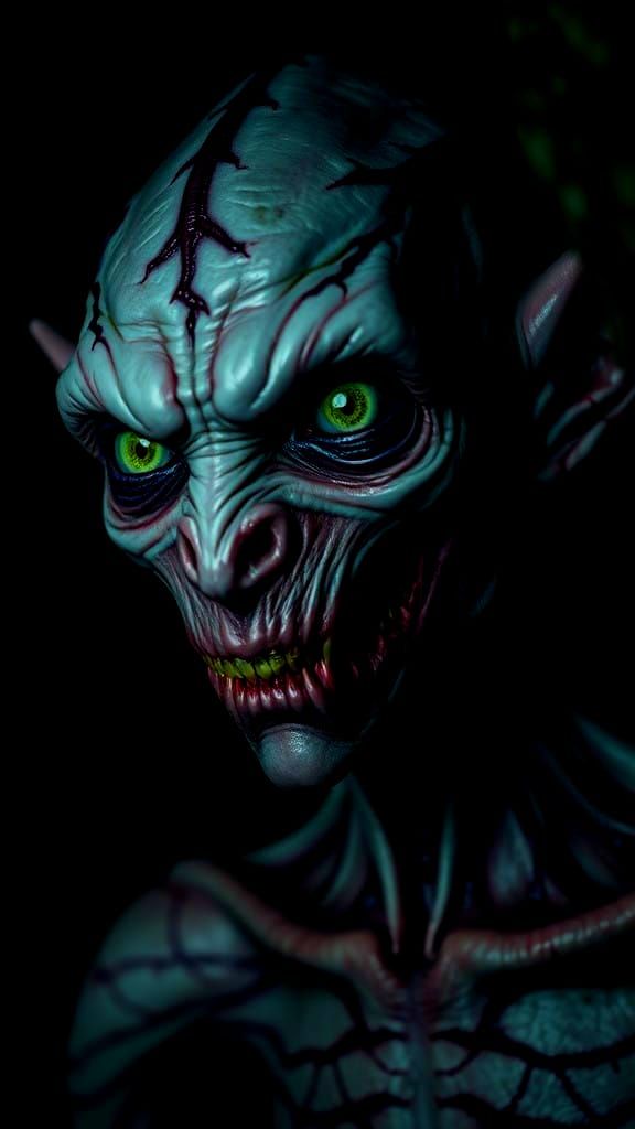 Character Creation - Horror Elf Emerges from Shadows in Hype...