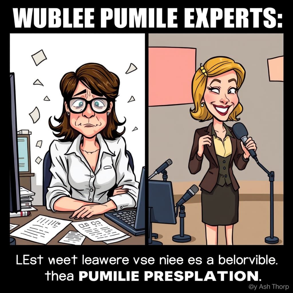 Satirical Split-Screen Meme Exposing Double Standa... - AI Art