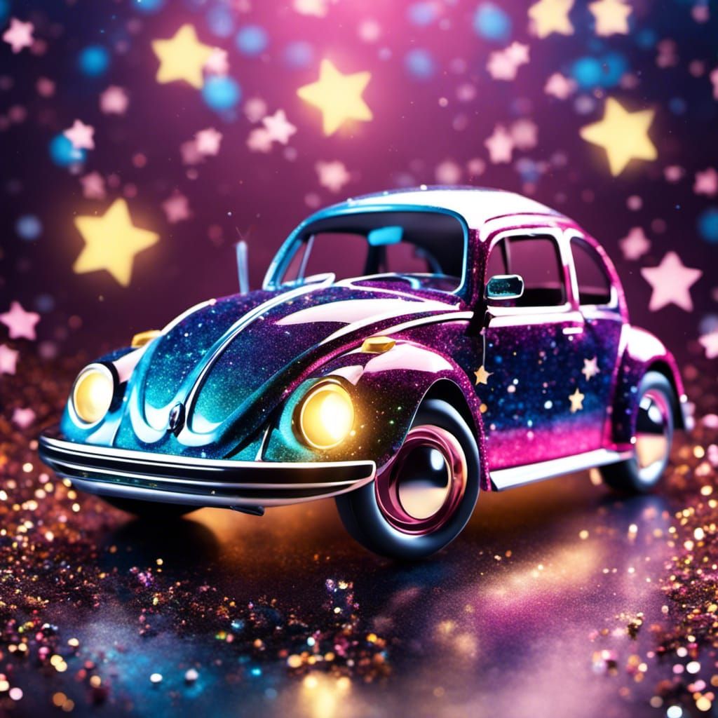 Glitter Bug - AI Generated Artwork - NightCafe Creator